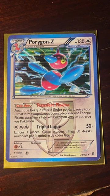 CARTE POKÉMON PORYGON-Z 74/101 NB explosion plasma FR EUR 1,00 ...