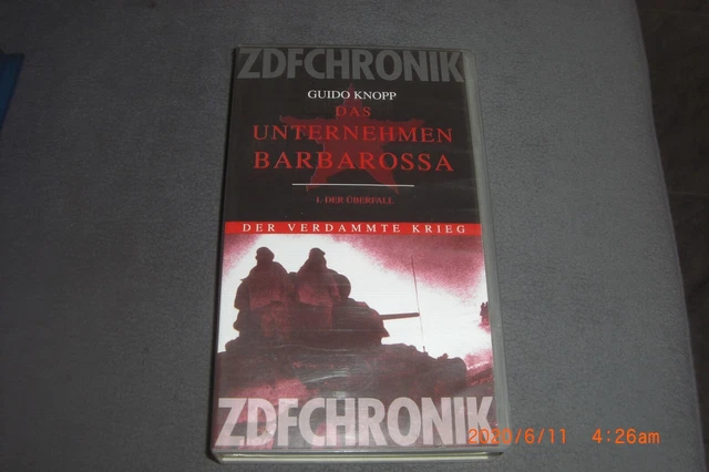 ZDF CHRONIK DAS Unternehmen Barbarossa VHS siehe Bilder EUR 1,00 ...