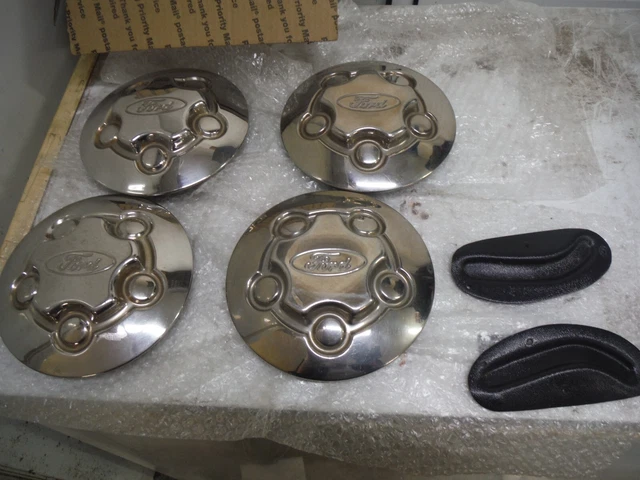 4 FORD SS Center Caps Ranger 2006-11 Crown Victoria P71 P7B Police/Taxi ...