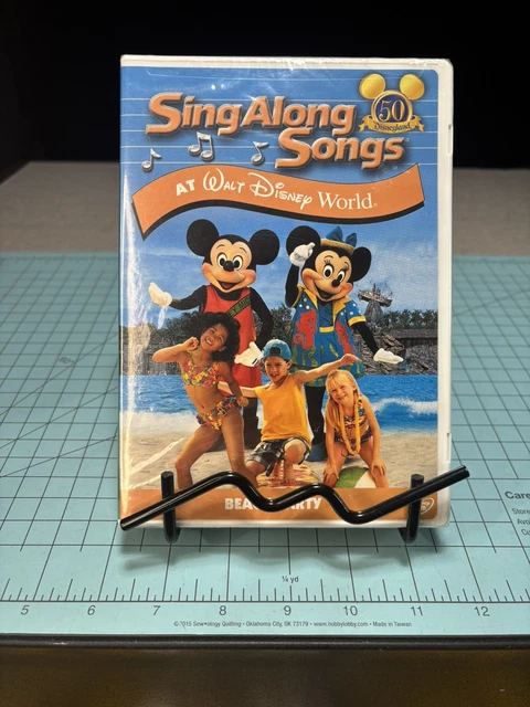 SING-ALONG SONGS: BEACH Party at Walt Disney World (DVD) Factory Sealed ...
