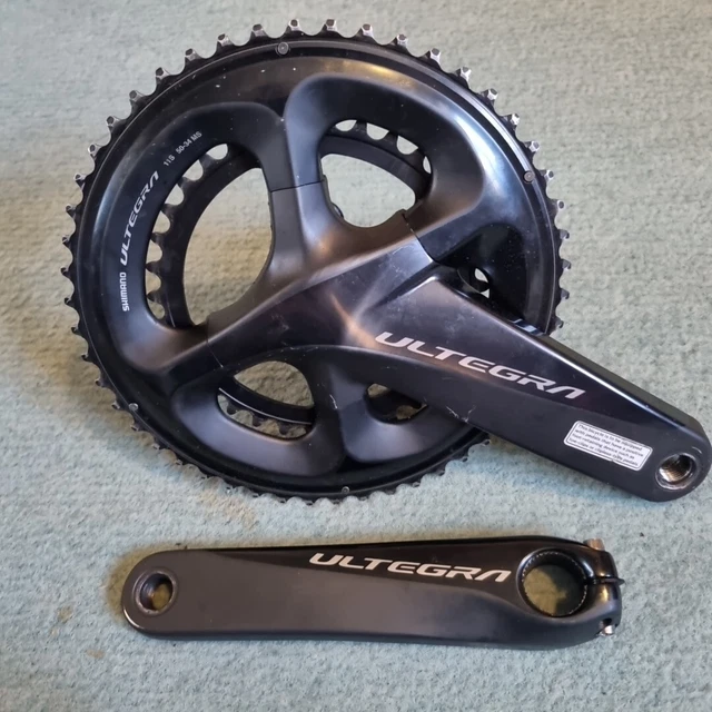 SHIMANO ULTEGRA R8000 50/34 Chainset 165mm short arms. EUR 201,68 ...
