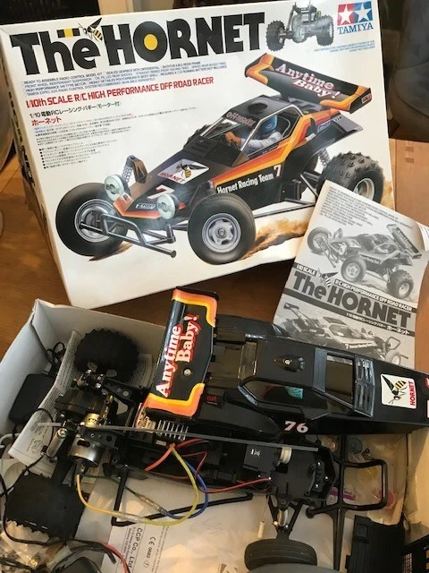TAMIYA THE HORNET RC Car with Techniplus controler £75.00 - PicClick UK