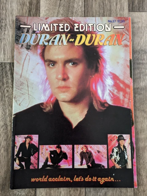 DURAN DURAN LIMITED Edition Magazine No.27 1985 EUR 7,14 - PicClick IT
