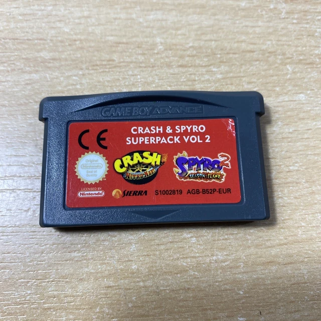 GAME BOY ADVANCE CRASH & SPYRO SUPER PACK: Vol 2 - Due giochi in 1 ...