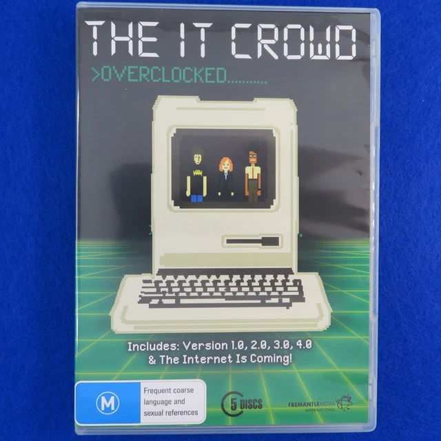 THE IT CROWD Overclocked Series 1-4 & The Internet Is Coming - DVD ...