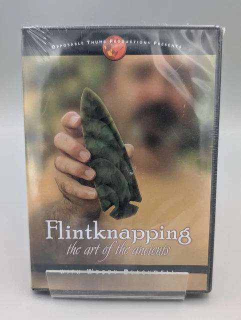 FLINT KNAPPING WITH Woody Blackwell The Art Of The Ancients Dvd Rare ...