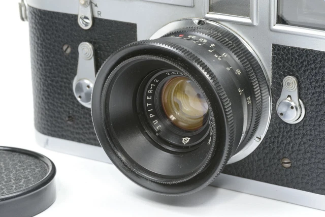 LENS JUPITER 12, 35mm f2.8, M39 mount for rangefinders: Leica, FED ...