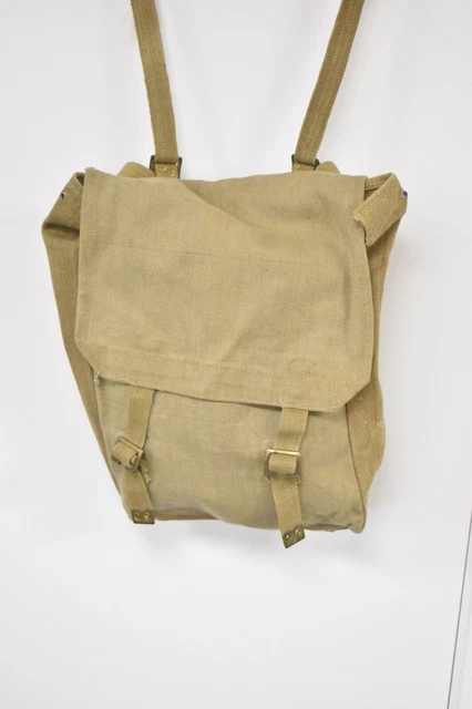 BRITISH ARMY WWII 37 Pattern Webbing Large Pack & Shoulder Strap ...