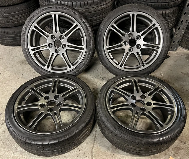 GENUINE OEM HONDA CIVIC TYPE R EP3 17” 5x114.3 ALLOY WHEELS + TYRES ...