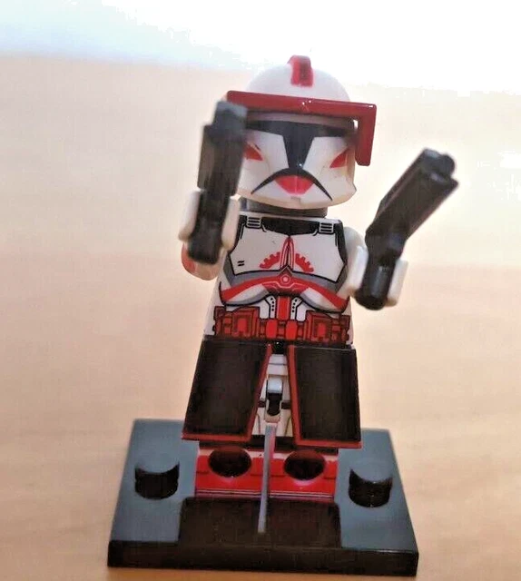 LEGO STAR WARS Custom Minifigur Clone Trooper Commander Fox EUR 9,52 ...