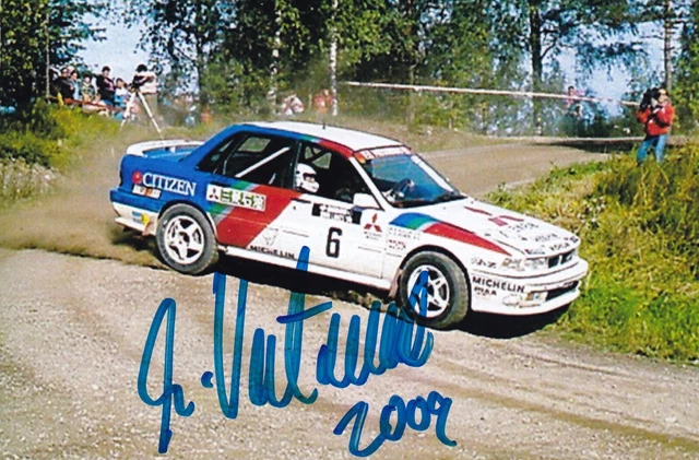 ARI VATANEN 1981 WRC Champion hand autographed 6x4 photo Rally £31.45 ...