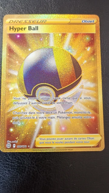 HYPER BALL 186/172 GOLD - Carte Pokémon EB VF - NM EUR 20,99 - PicClick FR