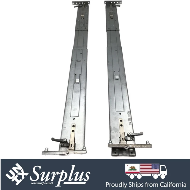 HP 2U SLIDE Server Rails Rack Mount Ball Bearing DL380 G8 G9 G10 DL380p ...