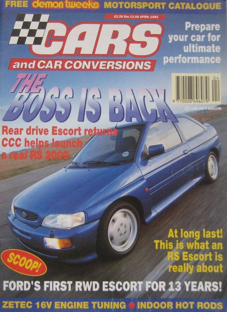 CARS & CAR Conversions magazine April 1994 £5.99 - PicClick UK