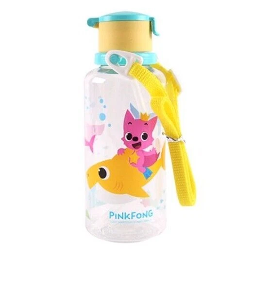 PINKFONG BABY SHARK Family Bouteille d'eau en paille avec sangle pour ...