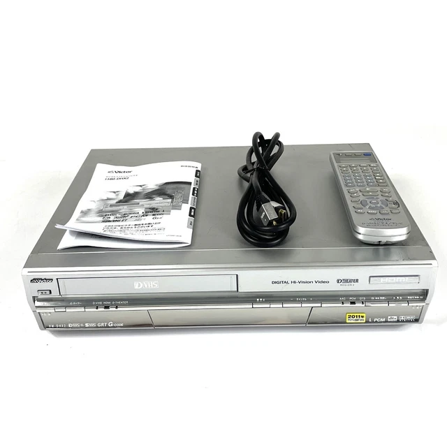 VICTOR HM-DHX2 HDMI Equipped Model D-VHS S-VHS VHS VCR Tested £465.42 ...
