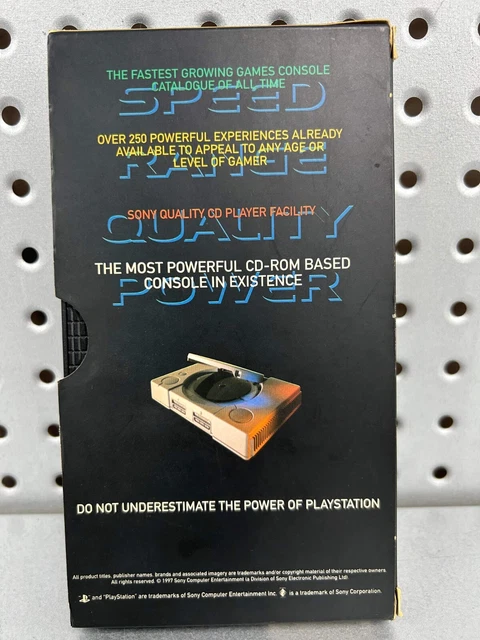 ULTRA RARE SONY Playstation 1 Uk Promo Vhs £29.99 - PicClick UK