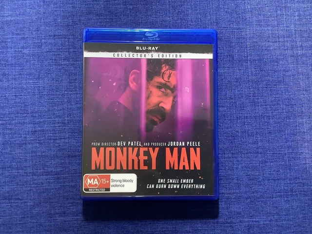 MONKEY MAN - Collector's Edition (Blu-Ray) Like New Region B $21.95 ...