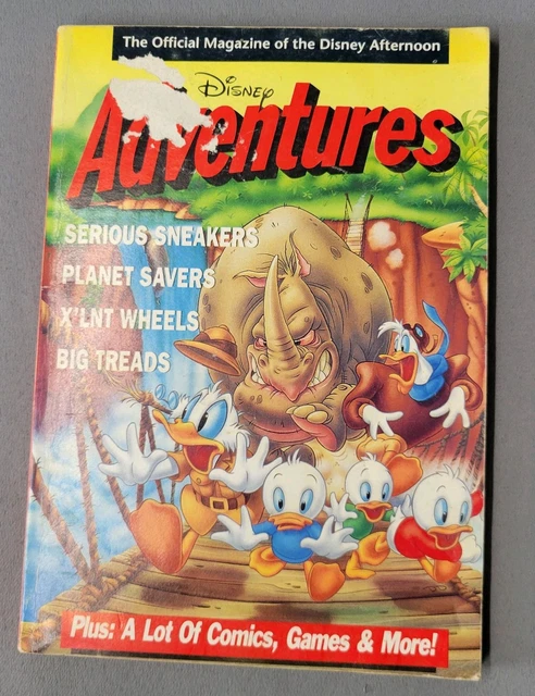 DISNEY ADVENTURE MAGAZINE Kids Special Edition Fall 1990 Duck Tales ...
