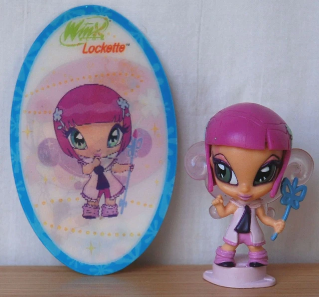 WINX CLUB LOCKETTE Mini Doll Pixie Magic Doll and Hologram card - Rare ...