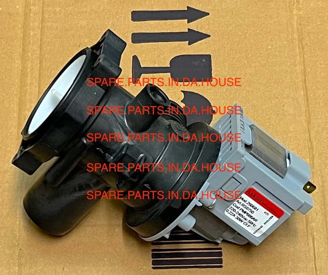 REPLACEMENT HISENSE FRONT Loader Washing Machine Water Drain Pump ...