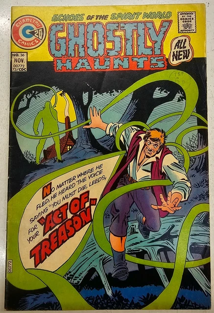 BRONZE AGE CHARLTON Horror Comics Ghostly Haunts Key Issue 36 High ...