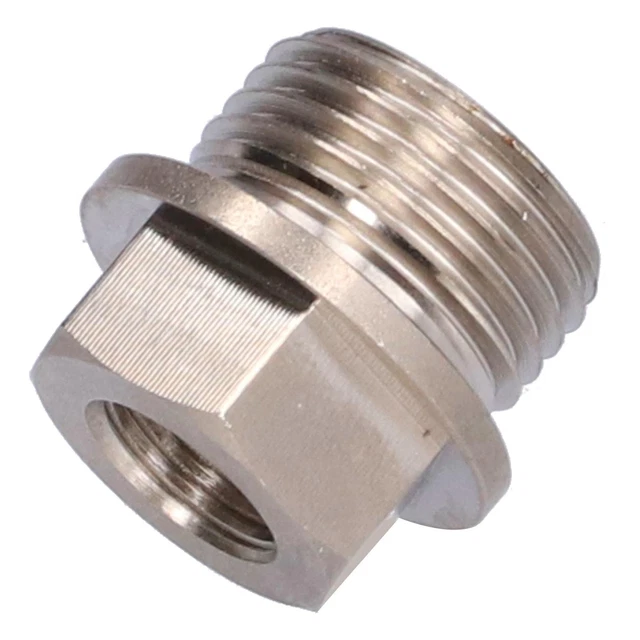 M18X1.5 TO 1/8NPT Exhaust Water Temperature Sensor Fitting with Gasket ...