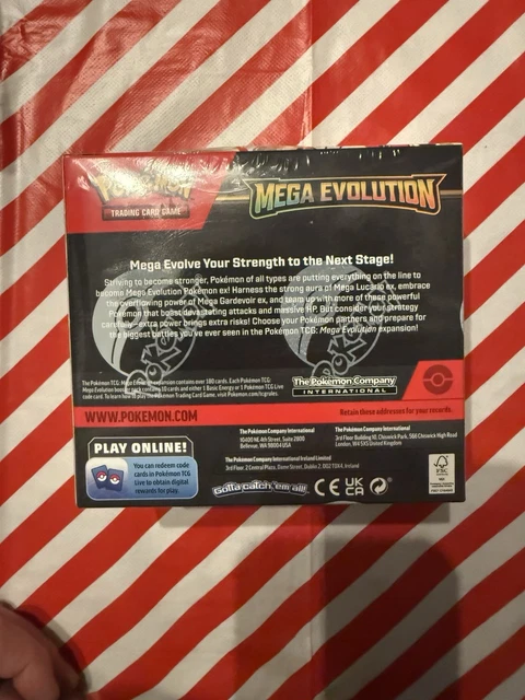POKÉMON TCG MEGA Evolutions Enhanced Booster Box 36 Packs Promo Sealed ...
