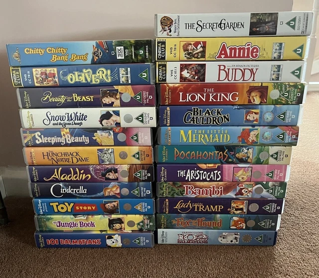 VHS BUNDLE 23 Tapes, Disney Classics And Others £20.00 - PicClick UK