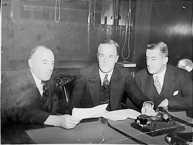 1938 MONTREAL CANADIENS Nhl Hockey Photo Coach James Dugal Pit Lepine ...