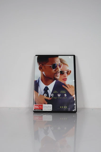 FOCUS DVD REGION 4 Will Smith Margot Robbie Adrian Martinez Gerald ...