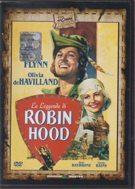 LA LEGGENDA DI ROBIN HOOD DVD Errol Flynn Olivia DeHavilland Classici Avventura EUR 6,98 ...