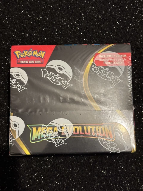 POKÉMON TCG ENHANCED Mega Evolutions Booster Display Box (36 Packs ...