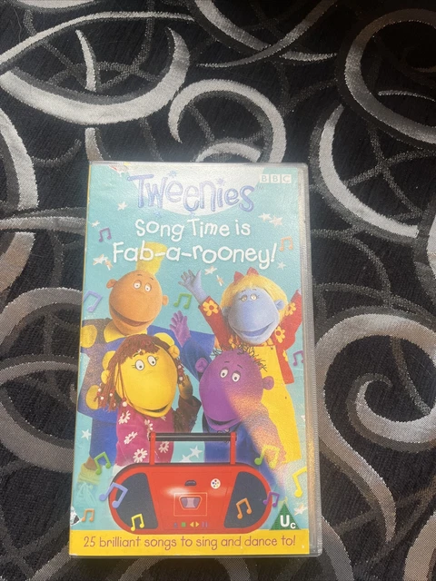 TWEENIES SONG TIME Is Fab-A-Rooney! On VHS Video Cassette Tape $3.90 ...