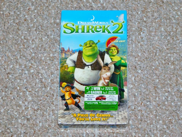 SHREK 2 VHS 2004 Brand New Factory Sealed Mike Myers Cameron Diaz $24. ...