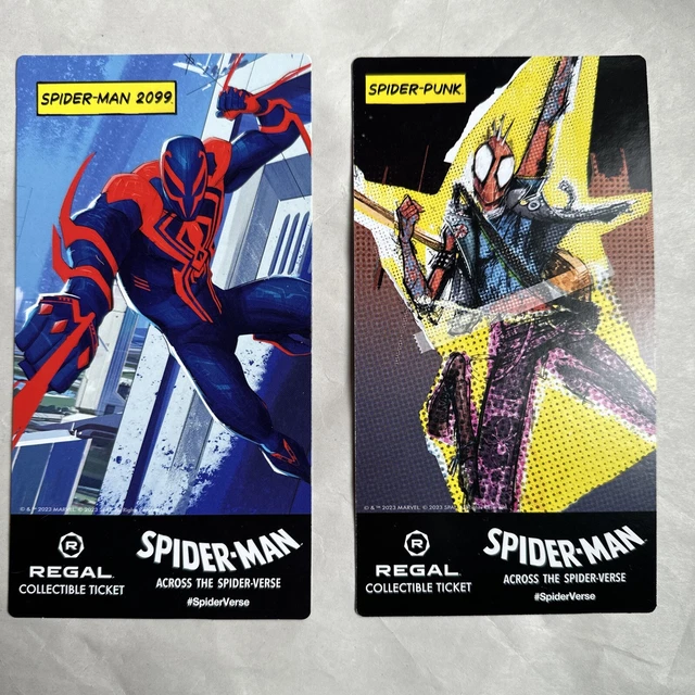 SPIDER-MAN: ACROSS THE Spiderverse Collectible REGAL CINEMAS MOVIE ...