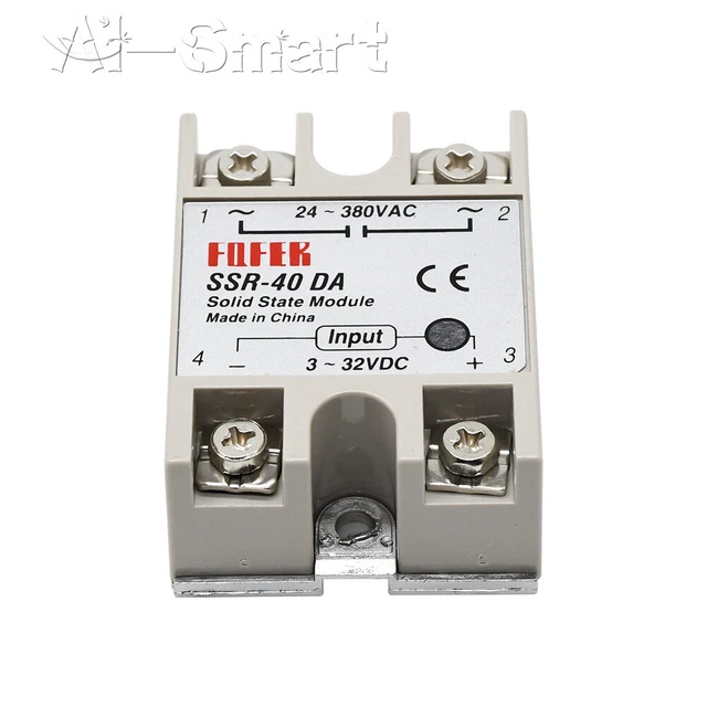 24V-380V 40A 250V SSR-40 DA Solid State Relay Module 3-32V DC To AC New £4.38 - PicClick UK
