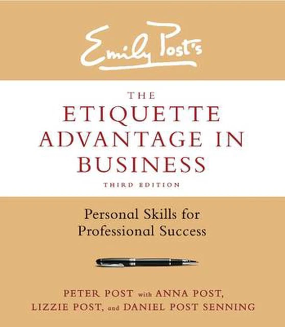 L'AVANTAGE DE L'ÉTIQUETTE en affaires : compétences personnelles pour ...