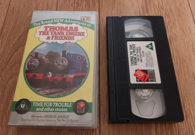 THOMAS THE TANK Engine & Friends ~ Time For Trouble & Other Stories Vhs ...