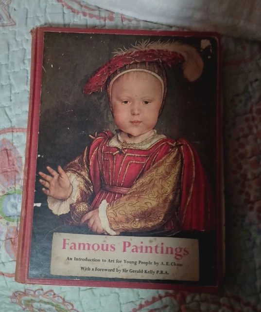 FAMOUS PAINTINGS ART Young People - Alice Elizabeth Chase HC 1951 ...