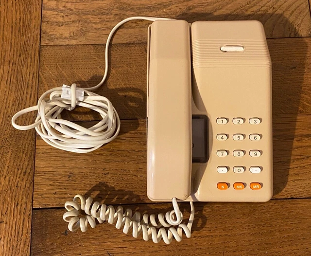 VINTAGE RETRO BT Viscount Cream Push Button Telephone £14.99 - PicClick UK