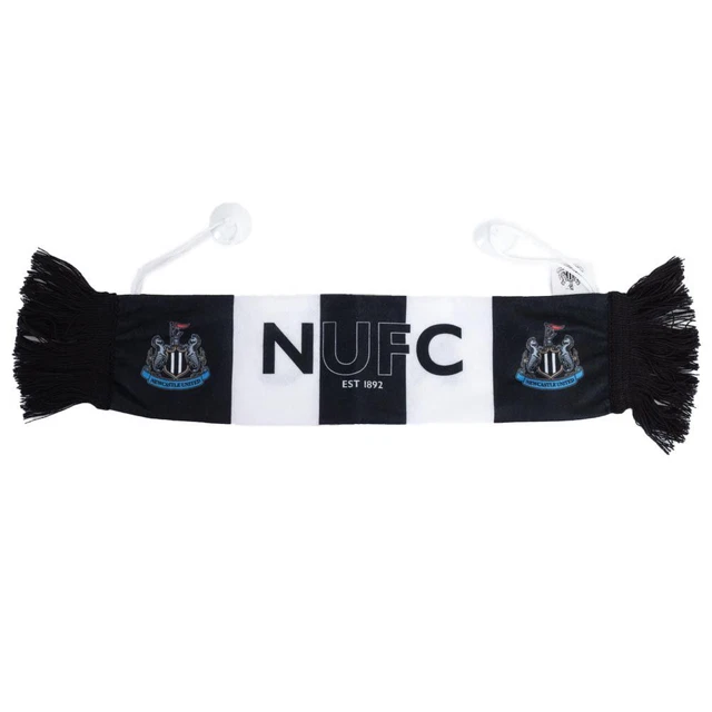 NEWCASTLE UNITED FC Mini Car Bar Scarf £9.90 - PicClick UK