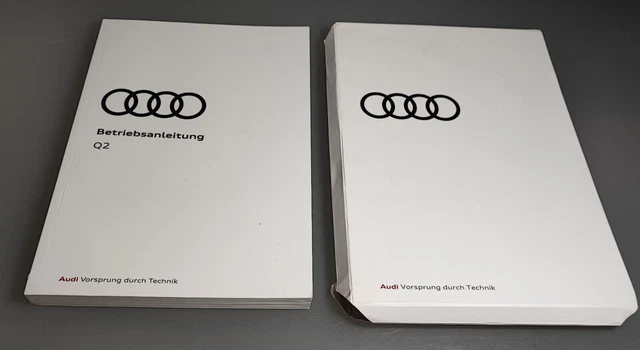 AUDI Q2 Betriebsanleitung 2022 2023 Betriebsanleitung Handbuch Bordbuch ...