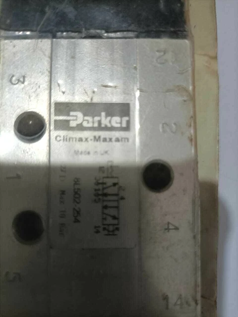 NEW PARKER CLIMAX Maxam 8L 502-254 Pneumatic Switch VALVE PARKER ...