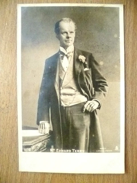 REAL PHOTO POSTCARDS- ACTOR EDWARD TERRY 1900's USED EUR 7,00 - PicClick FR