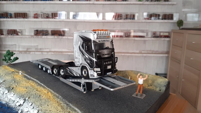 A VENDRE Scania Tank Cargo Wsi 1/50 nouveau et complet EUR 225,00 ...