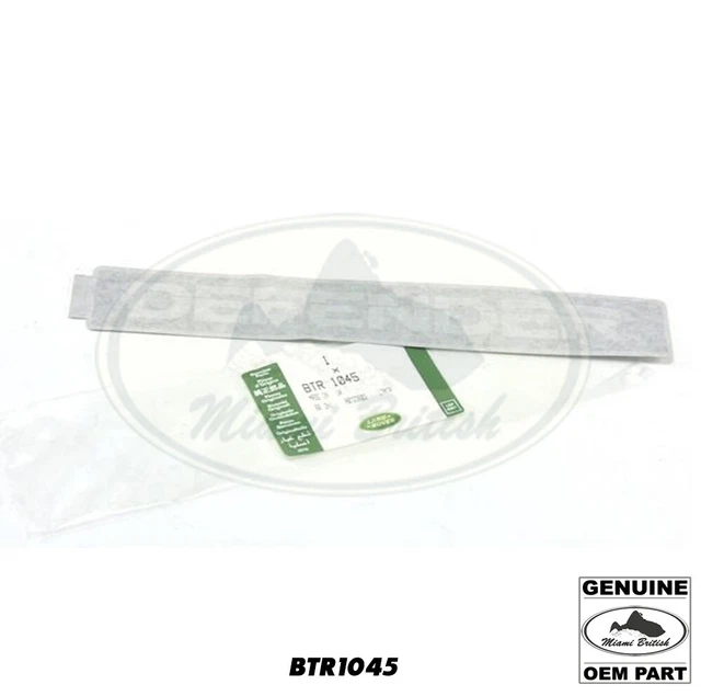LAND ROVER FRONT Grille Decal Name Plate Defender Btr1045 Oem £36.68 ...
