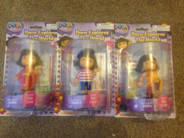 DORA EXPLORES THE World Figure Collection Explorer 3 to Choose From NEW ...
