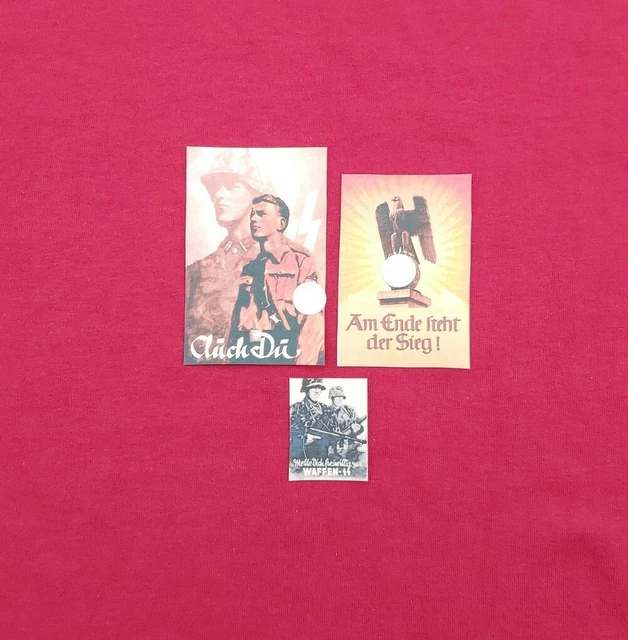 DIORAMA/DRAGON/DID 1.6 SCALE WW2 German posters. * LOOK* £1.50 ...