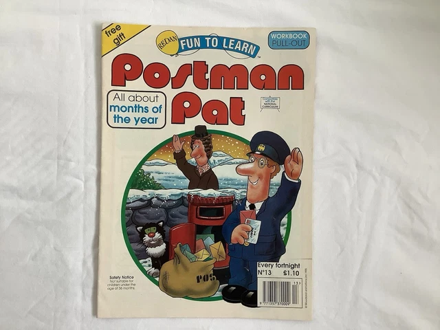 POSTMAN PAT FUN To Learn REDAN COMIC Magazine Number 13 £5.86 - PicClick UK